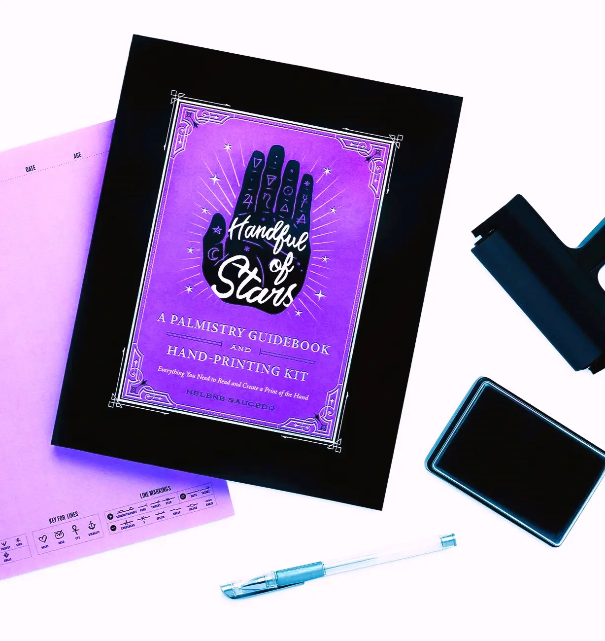 Handful of Stars: Palmistry Hand-Printing Kit | Memento Vivere